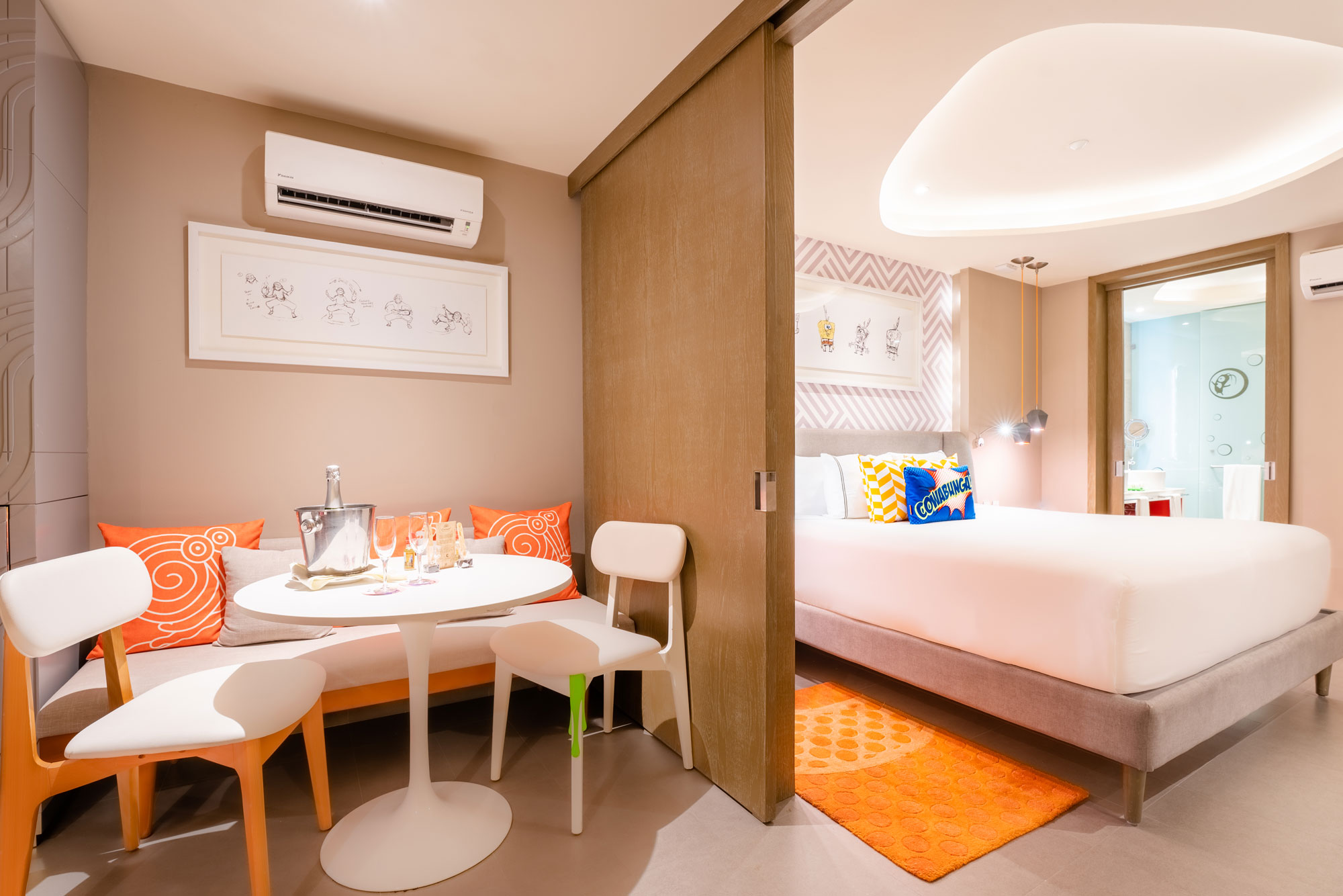 Inspired by SpongeBob’s pineapple home under the sea,